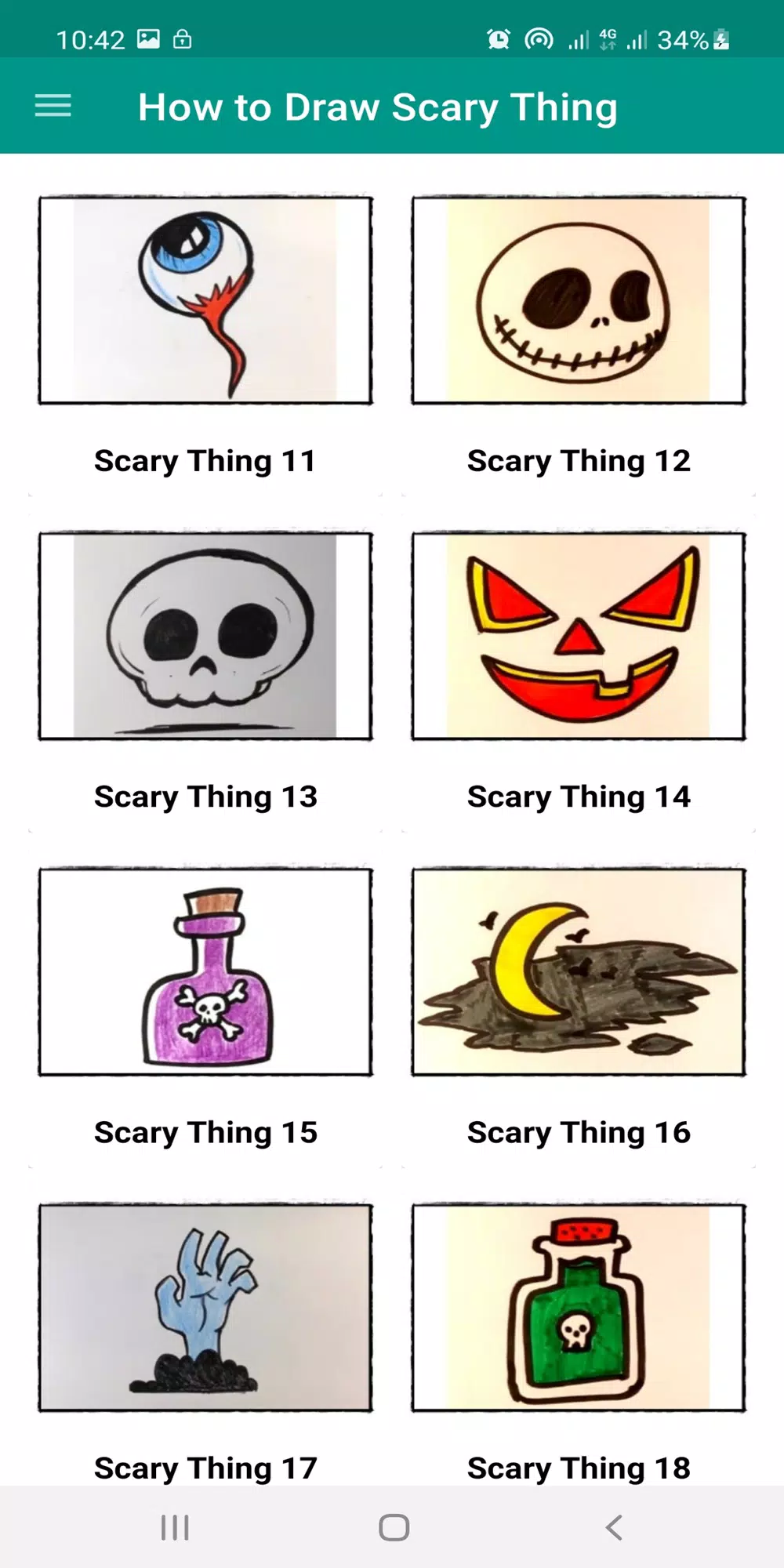 Really Scary Things To Draw