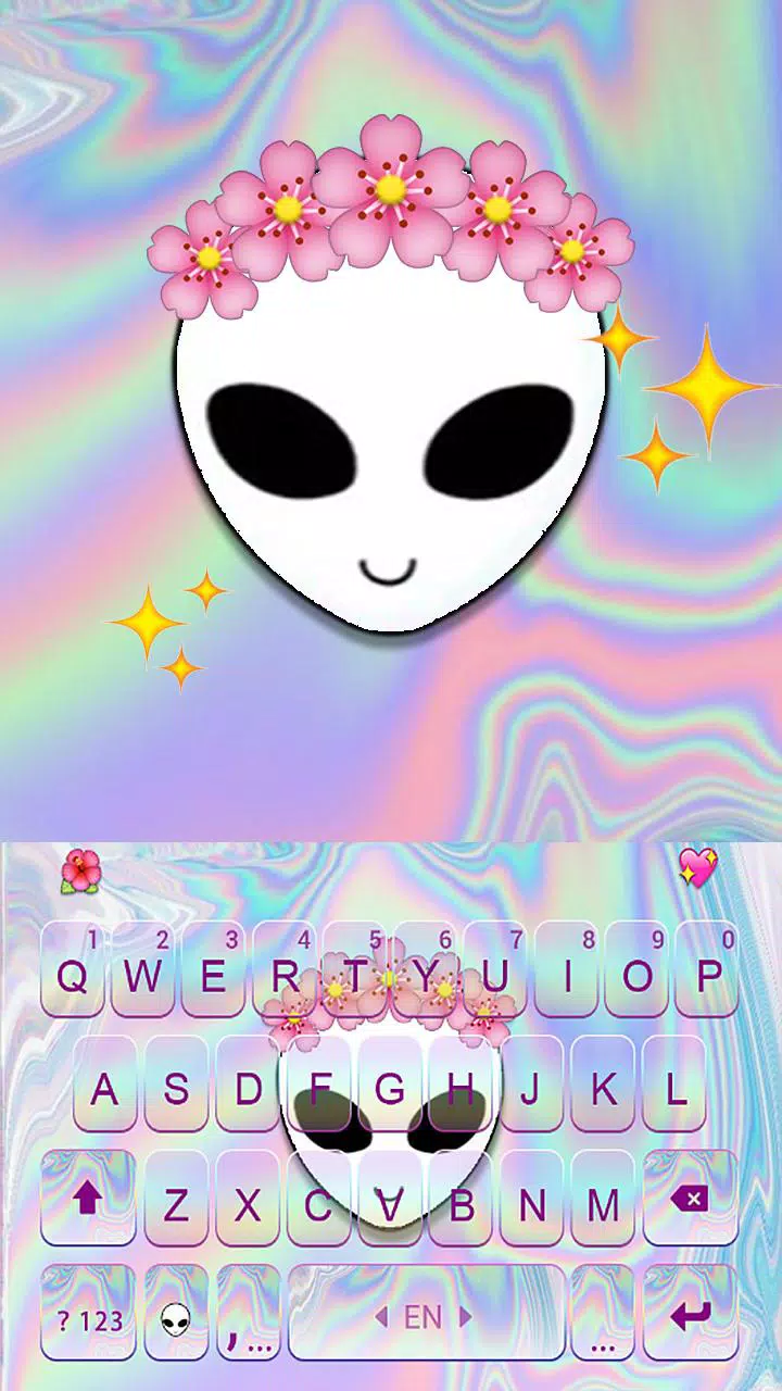 Cute Alien Wallpaper