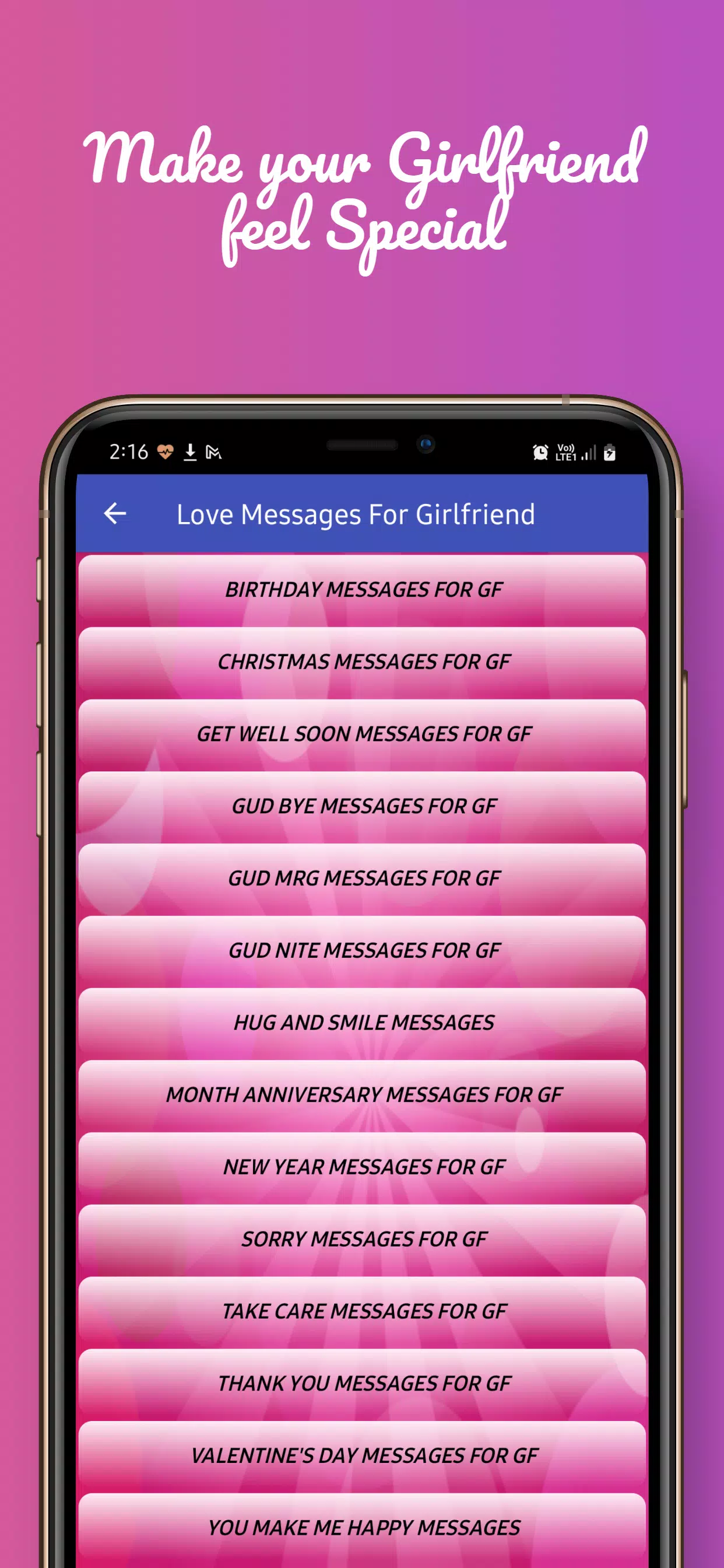 Romantic Messages For Girlfriend