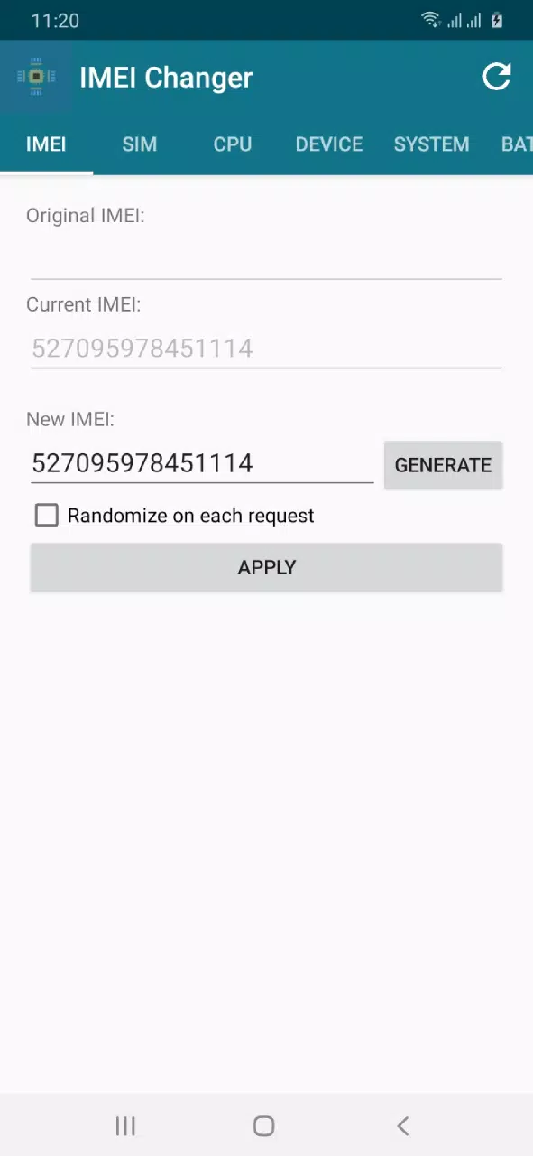 Imei generator