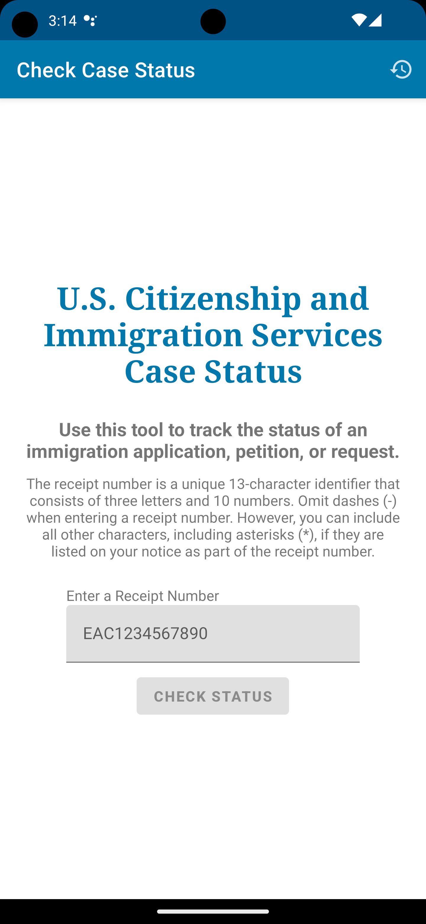 USCIS Case Tracker Immigration APK للاندرويد تنزيل