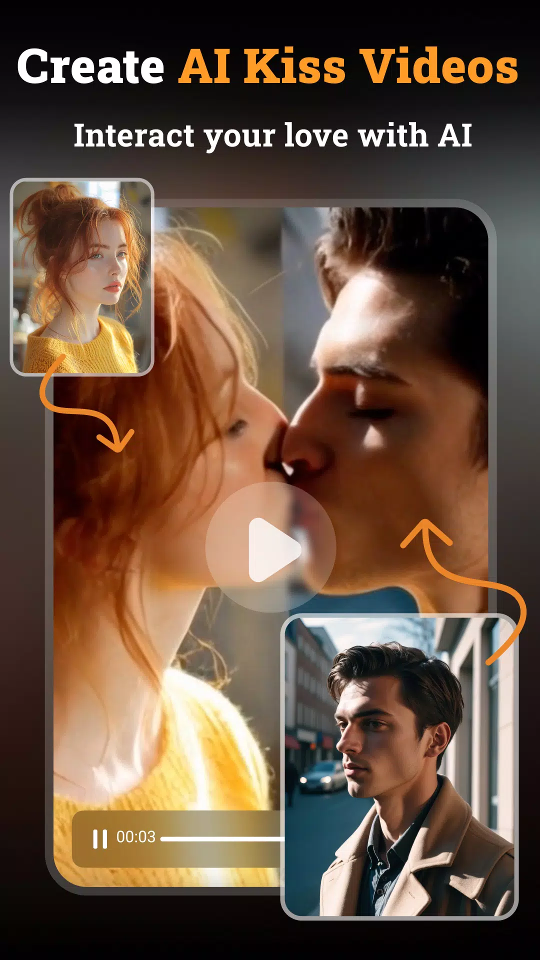 Скачать AI Kiss & Hug Video - DreamVid APK для Android - Последняя Версия