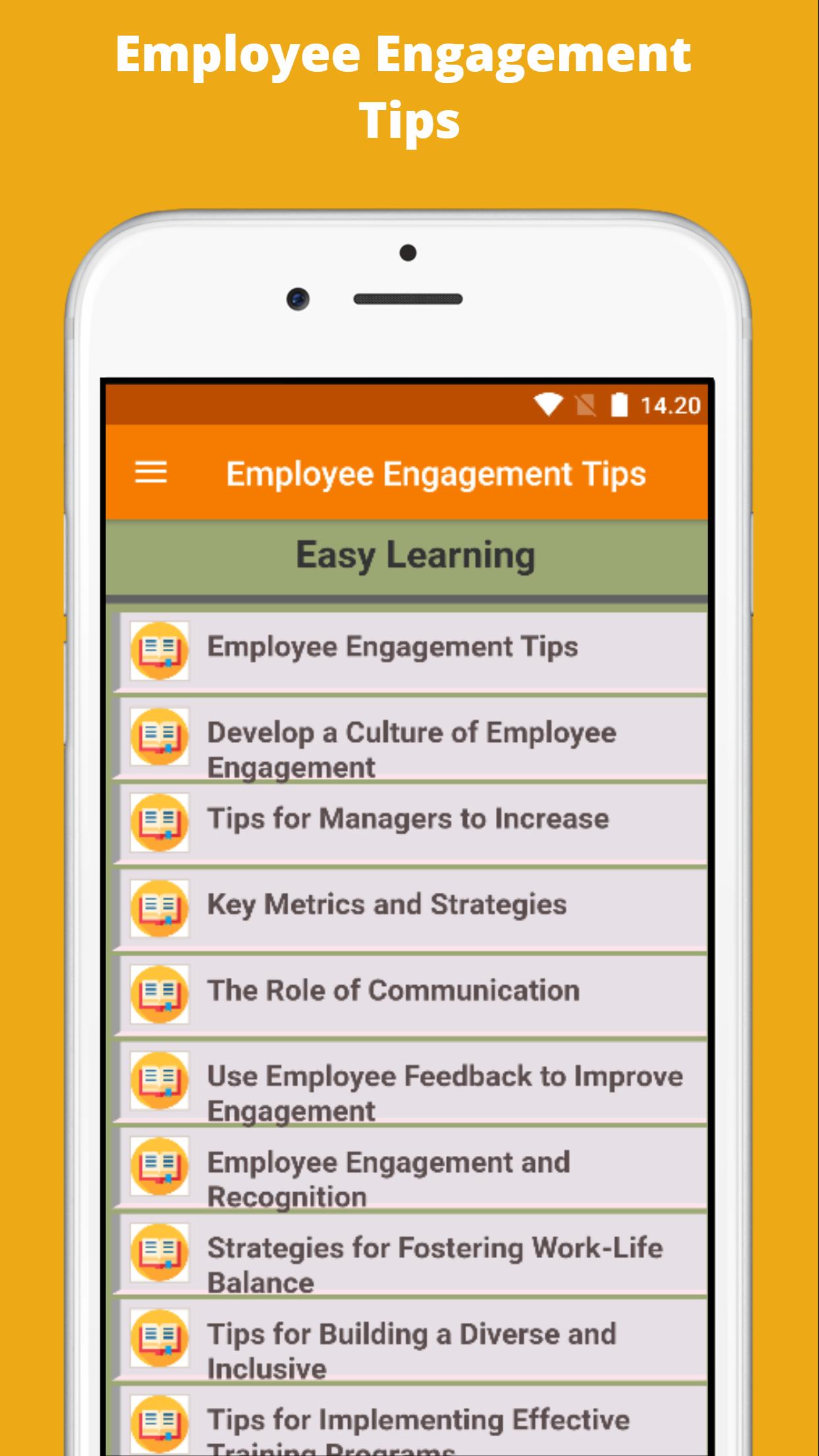 Employee Engagement Tips APK للاندرويد تنزيل Employee Engagement Tips APK للاندرويد تنزيل