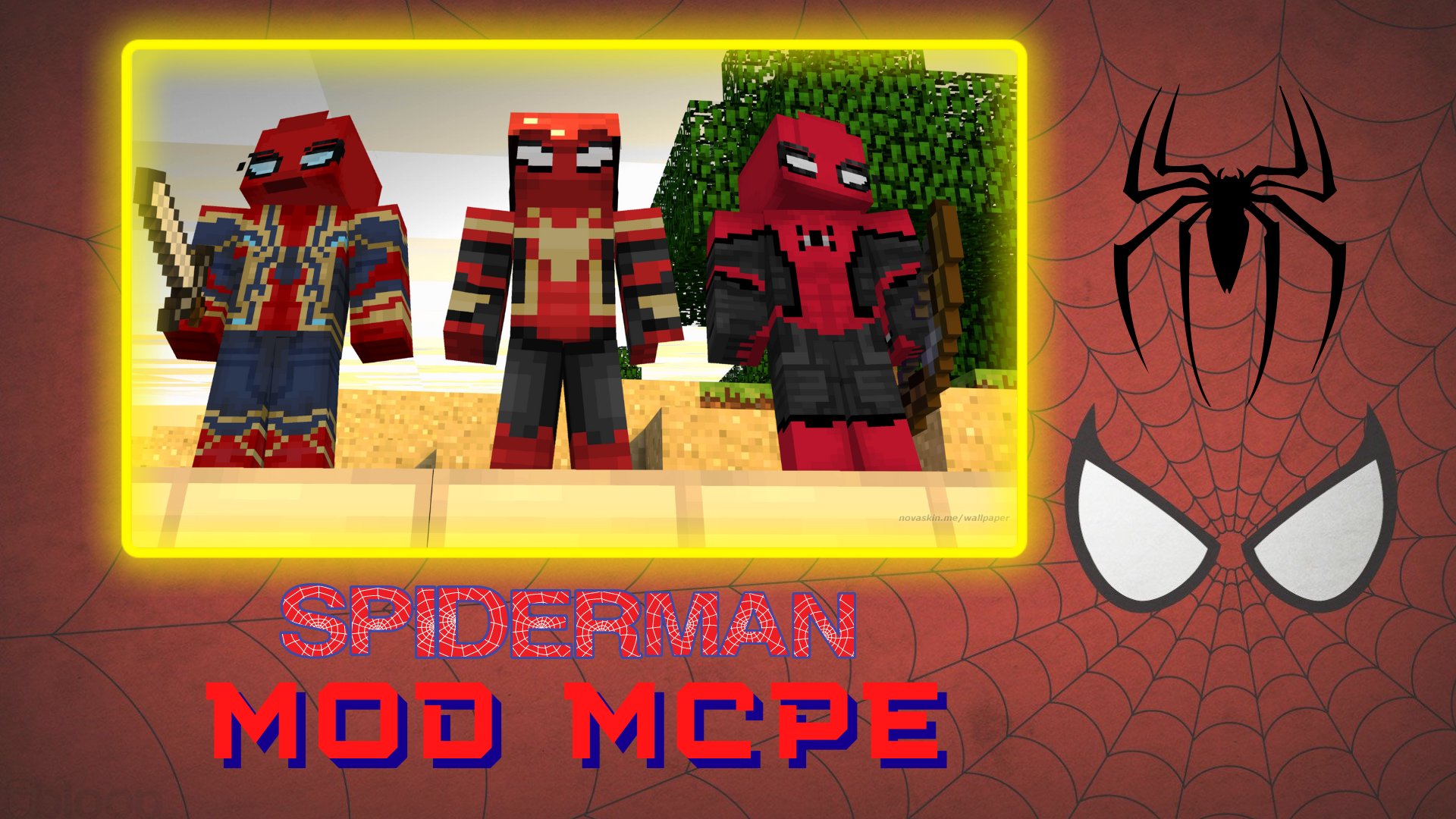 Spider Man Minecraft PE Mod APK for Android Download