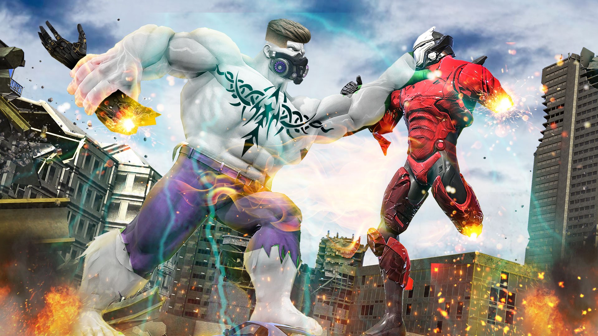 Muscle Hero : Superhero Fight APK for Android Download