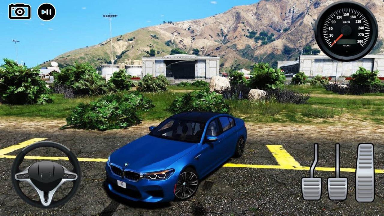 Driving BMW M5 F90 Drift Car Simulator APK for Android Download
