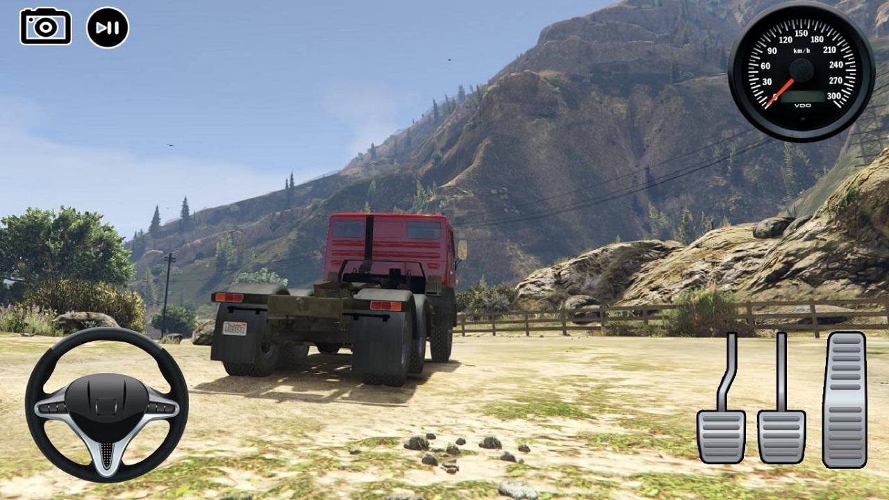 Driving KAMAZ Truck New Simulator APK für Android herunterladen