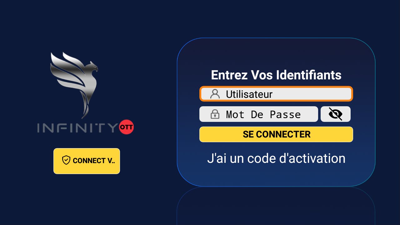 INFINITY OTT PLAYER APK pour Android Télécharger