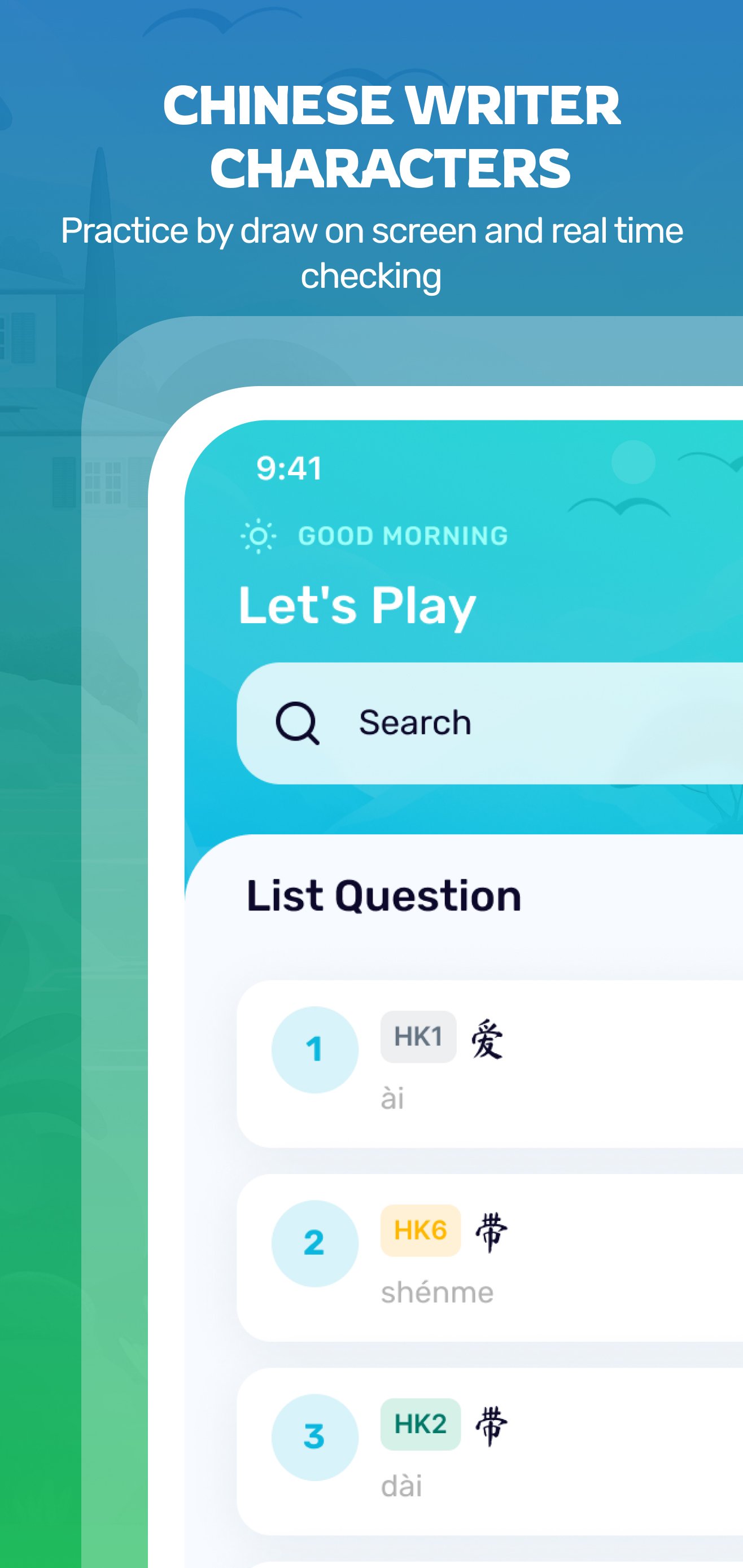 Chinese Writer Characters APK for Android Download