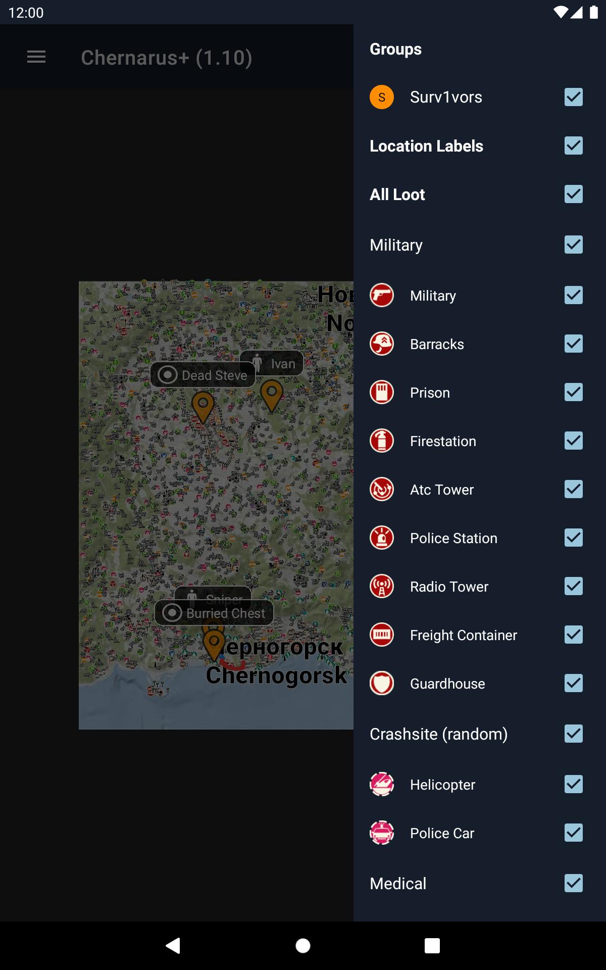 Izurvive Map For Dayz And Arma For Android Apk Download