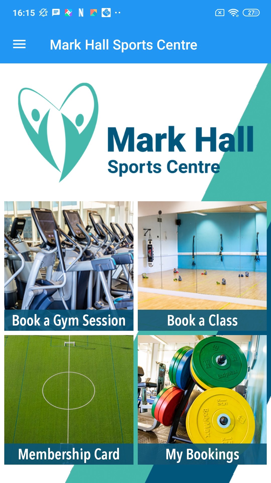 Mark Hall Sports Centre APK für Android herunterladen