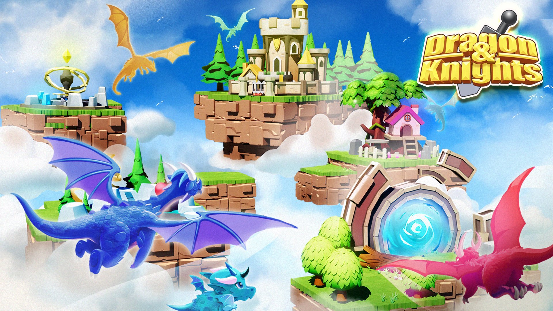 Скачать Dragon & Knights APK для Android