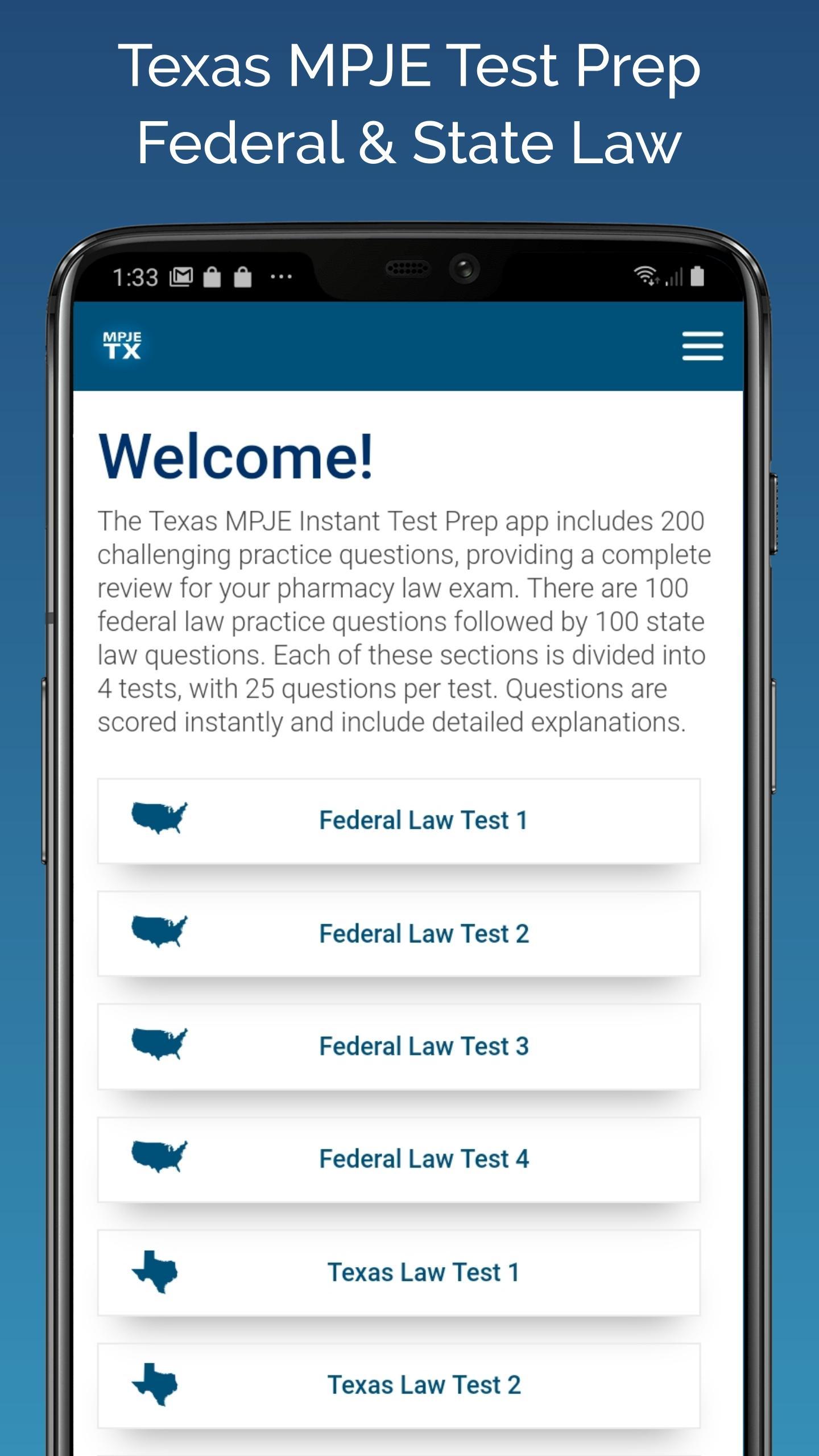 MPJE Texas Test Prep Latest Version 1.0.24 for Android MPJE Texas Test Prep Latest Version 1.0.24 for Android