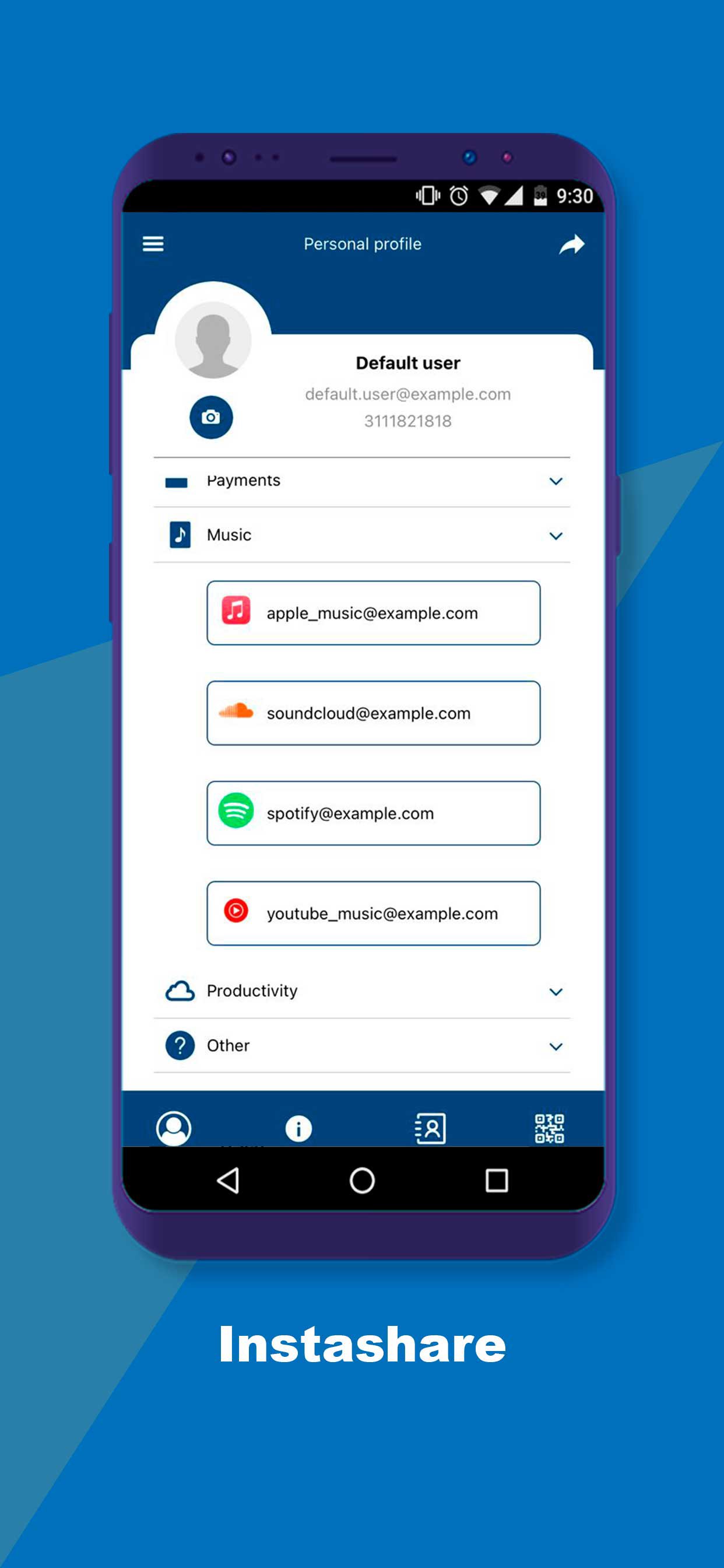 instashare master APK للاندرويد تنزيل