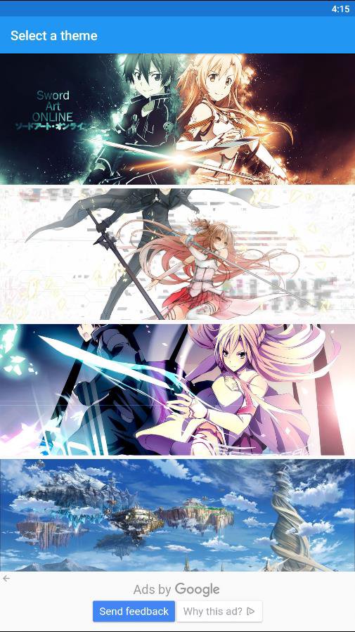 Sword Art Online Themed Keyboard APK for Android Download