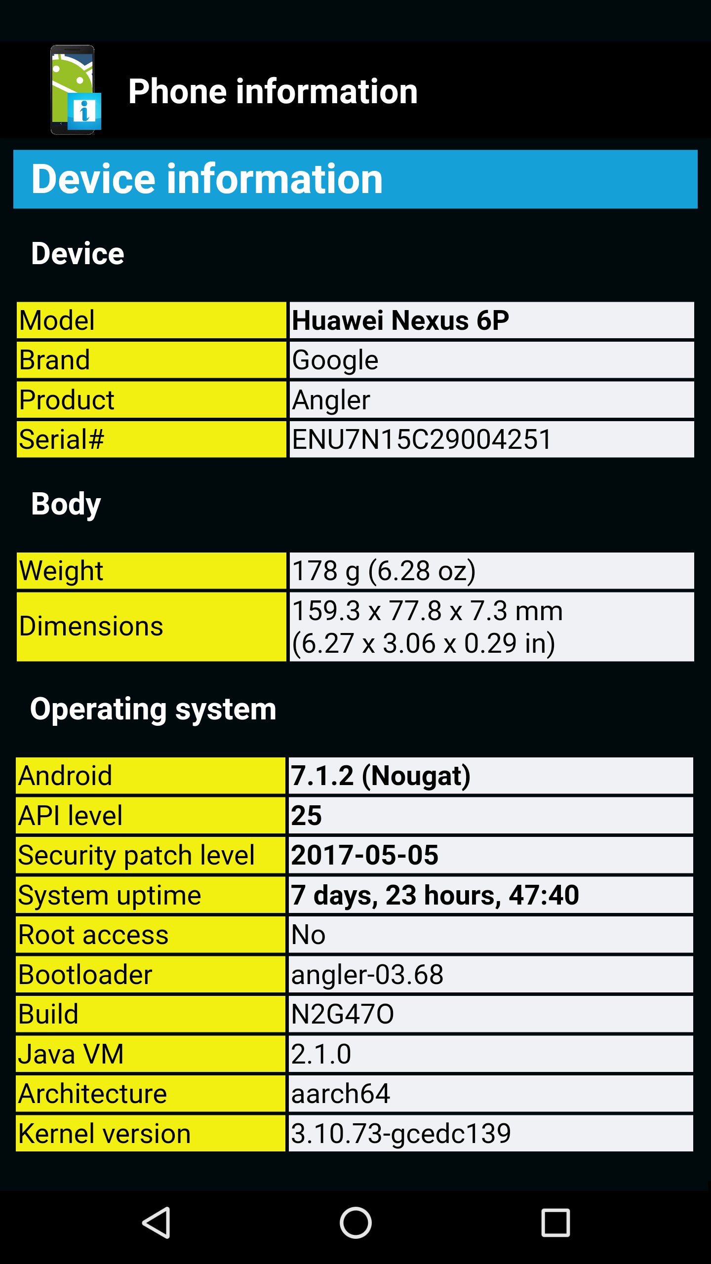 Phone Information for Android - APK Download