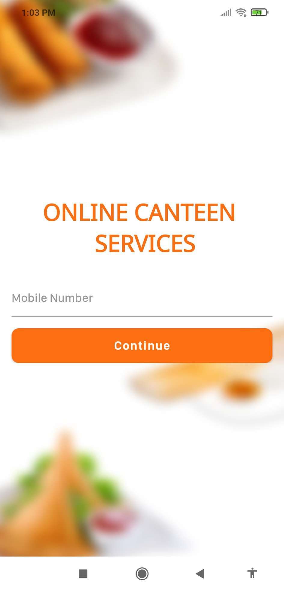 Online Canteen Services APK for Android Download