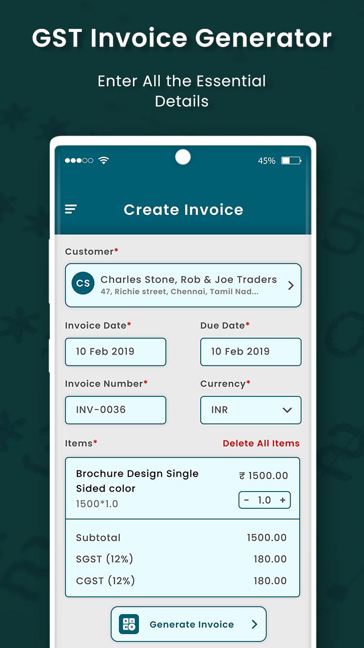 GST Invoice Generator APK for Android Download GST Invoice Generator APK for Android Download