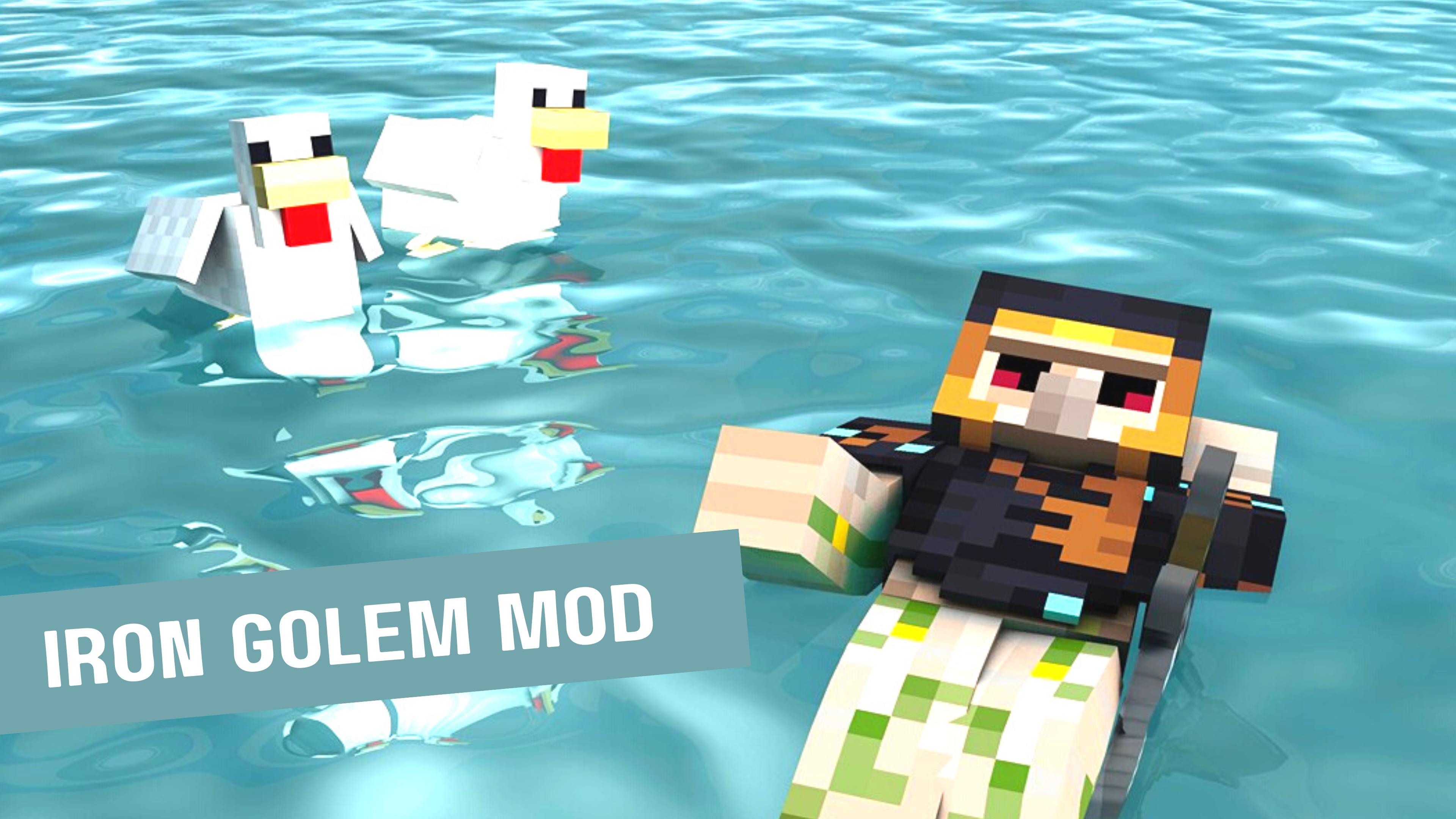 Iron Golem Mod For Minecraft Apk For Android Download