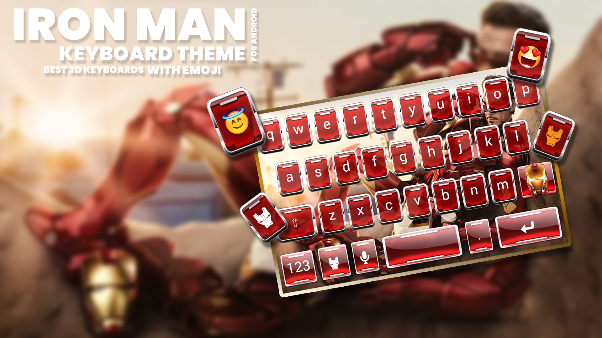 Iron Man Keyboard Theme APK for Android Download