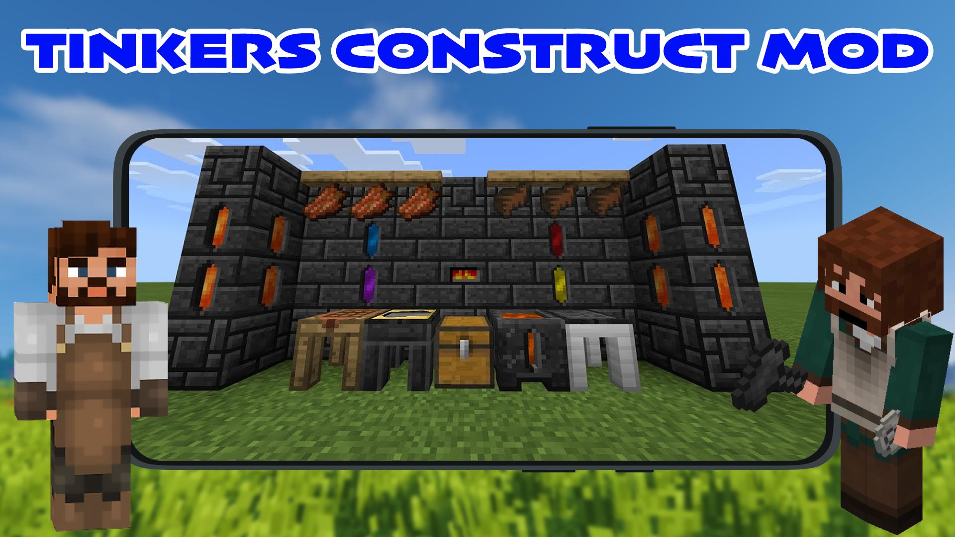 Android용 Tinkers Construct Mod For MCPE APK 다운로드 Android용 Tinkers Construct Mod For MCPE APK 다운로드
