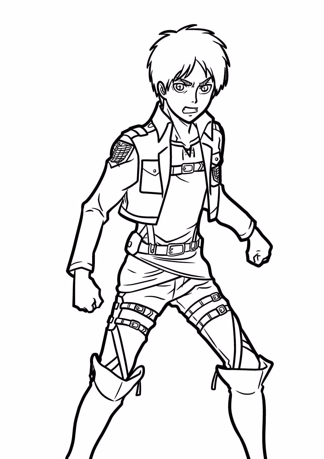 Eren Jaeger Character Sheet