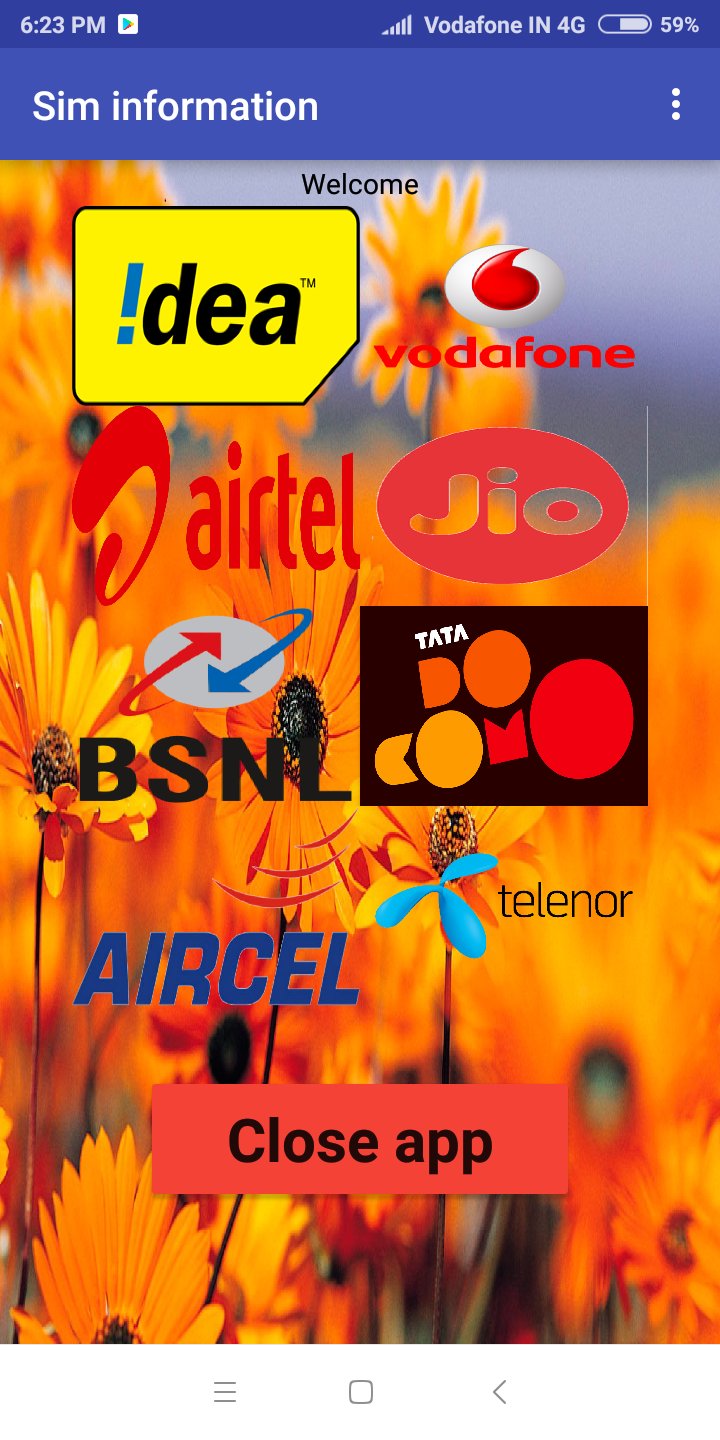 Descargar Sim information APK Última Versión 1.4 para Android