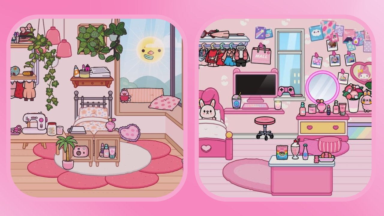 Toca Boca Pink Room Ideas APK do pobrania na Androida