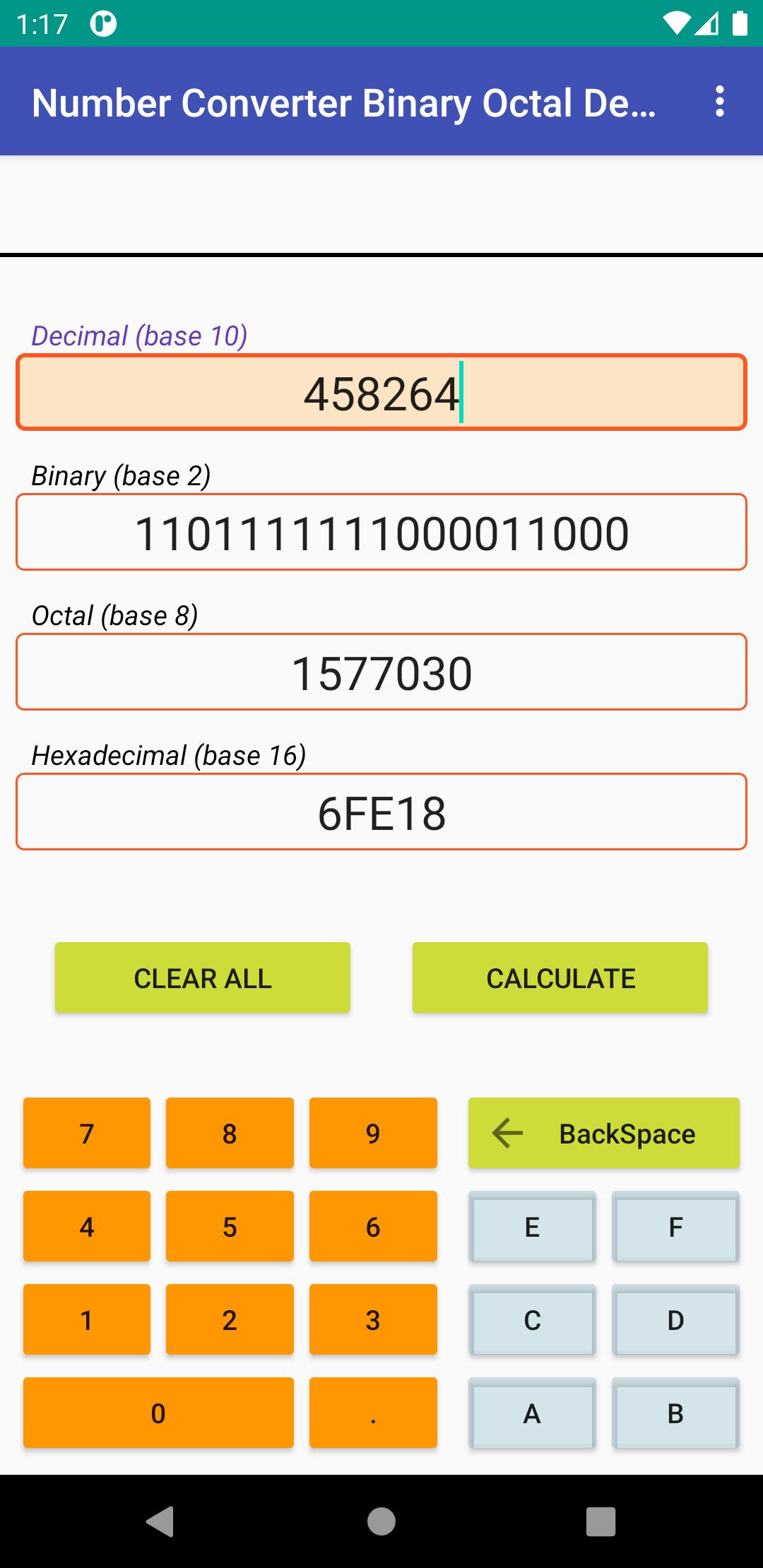 Number Converter Binary Octal Apk For Android Download