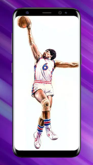 Julius Erving Iphone Wallpaper