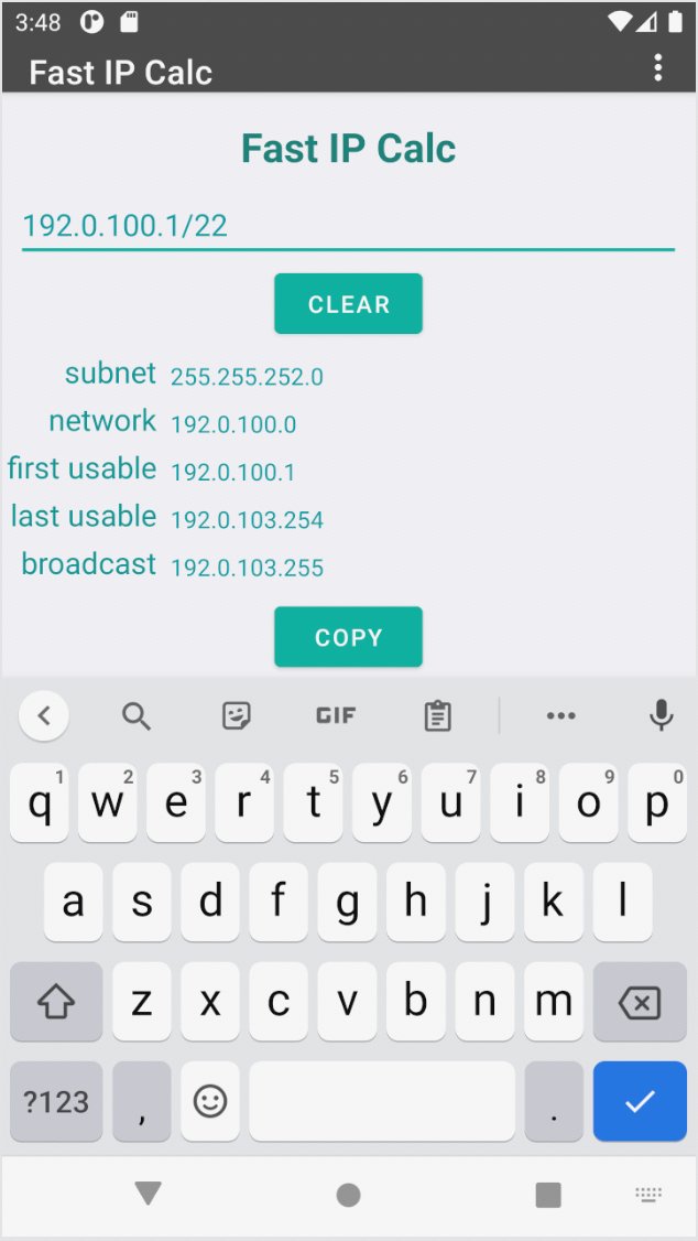 Fast IP Calculator APK for Android Download