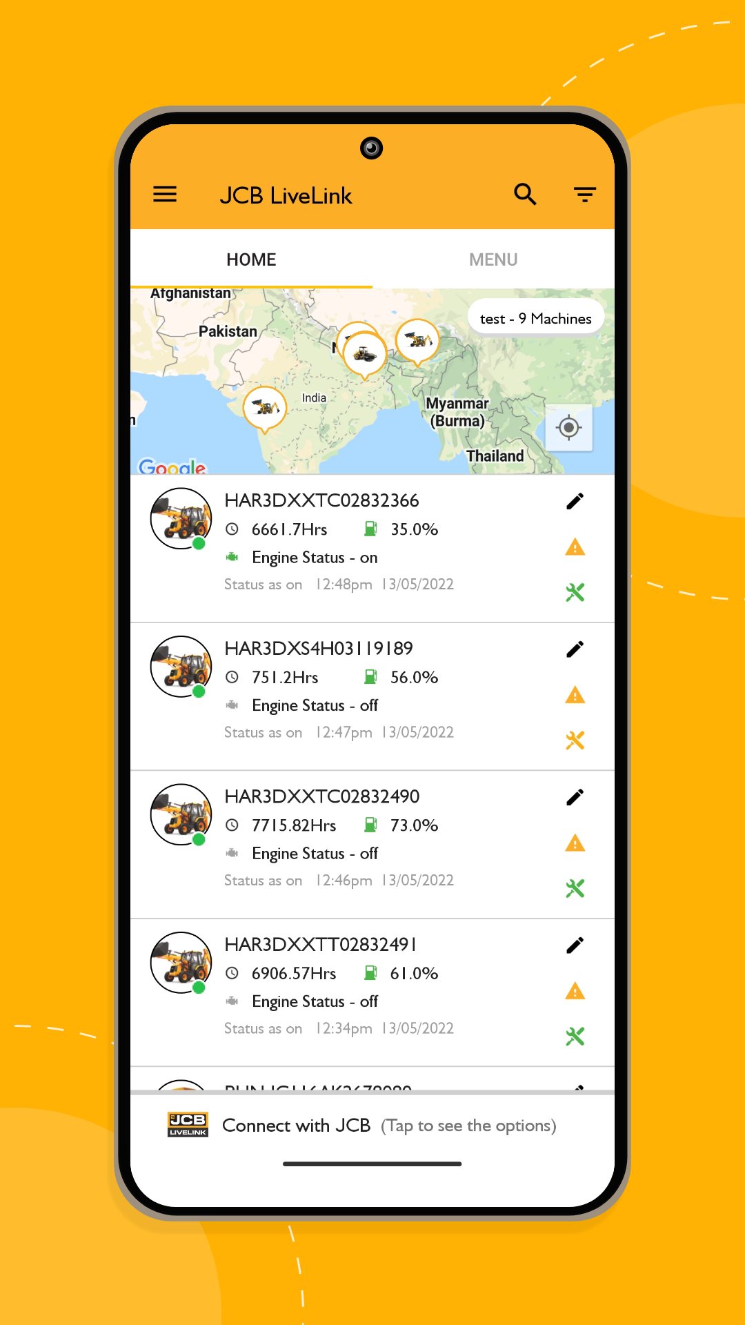 Download do APK de JCB Livelink Mobile App India para Android
