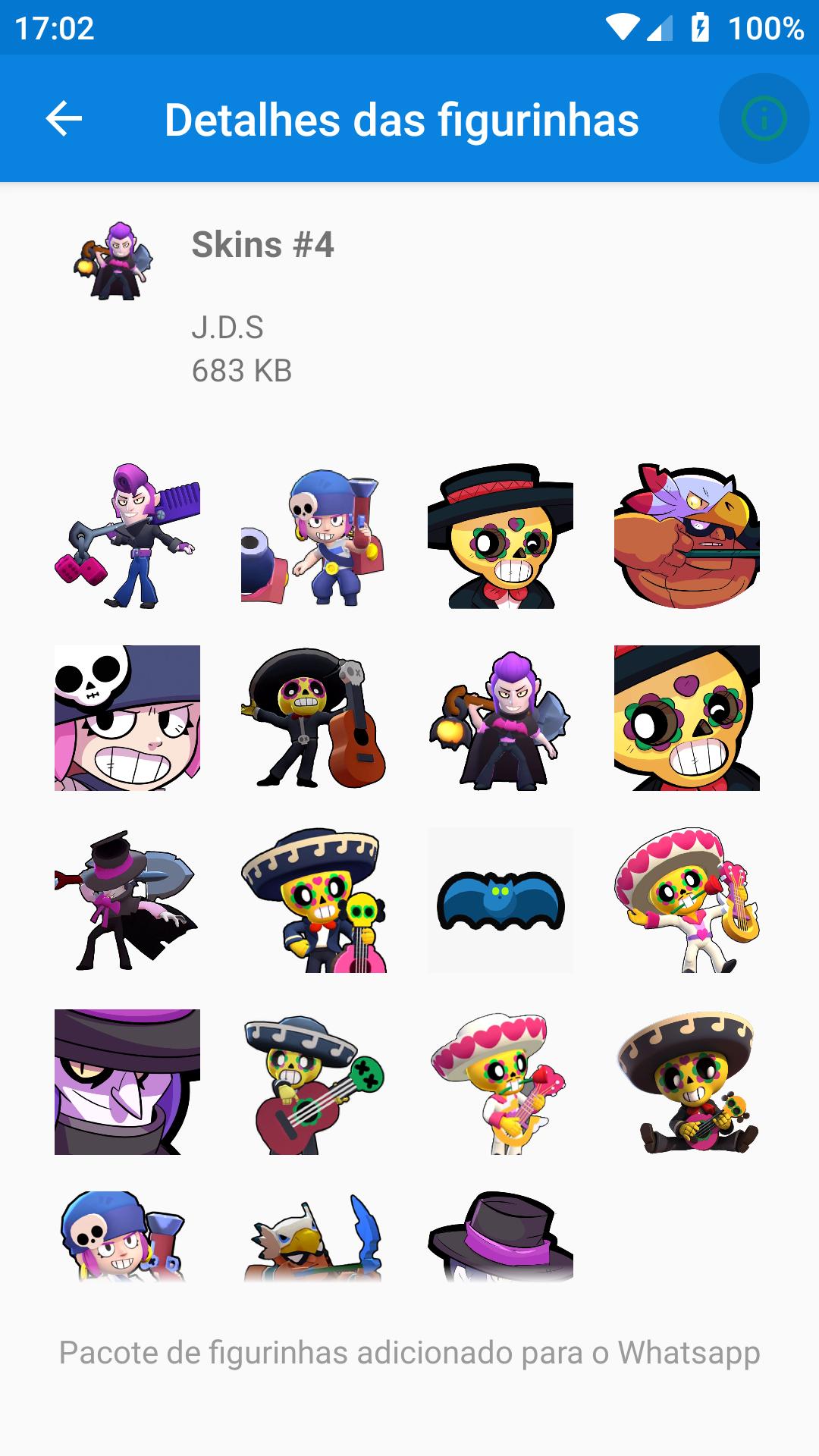 Download Do Apk De Brawl Stars Stickers Wastickersapps Para Android