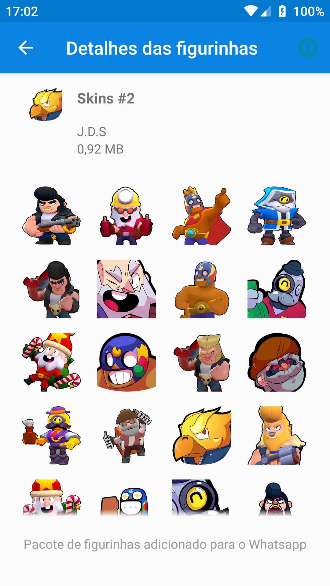 Download Do Apk De Brawl Stars Stickers Wastickersapps Para Android