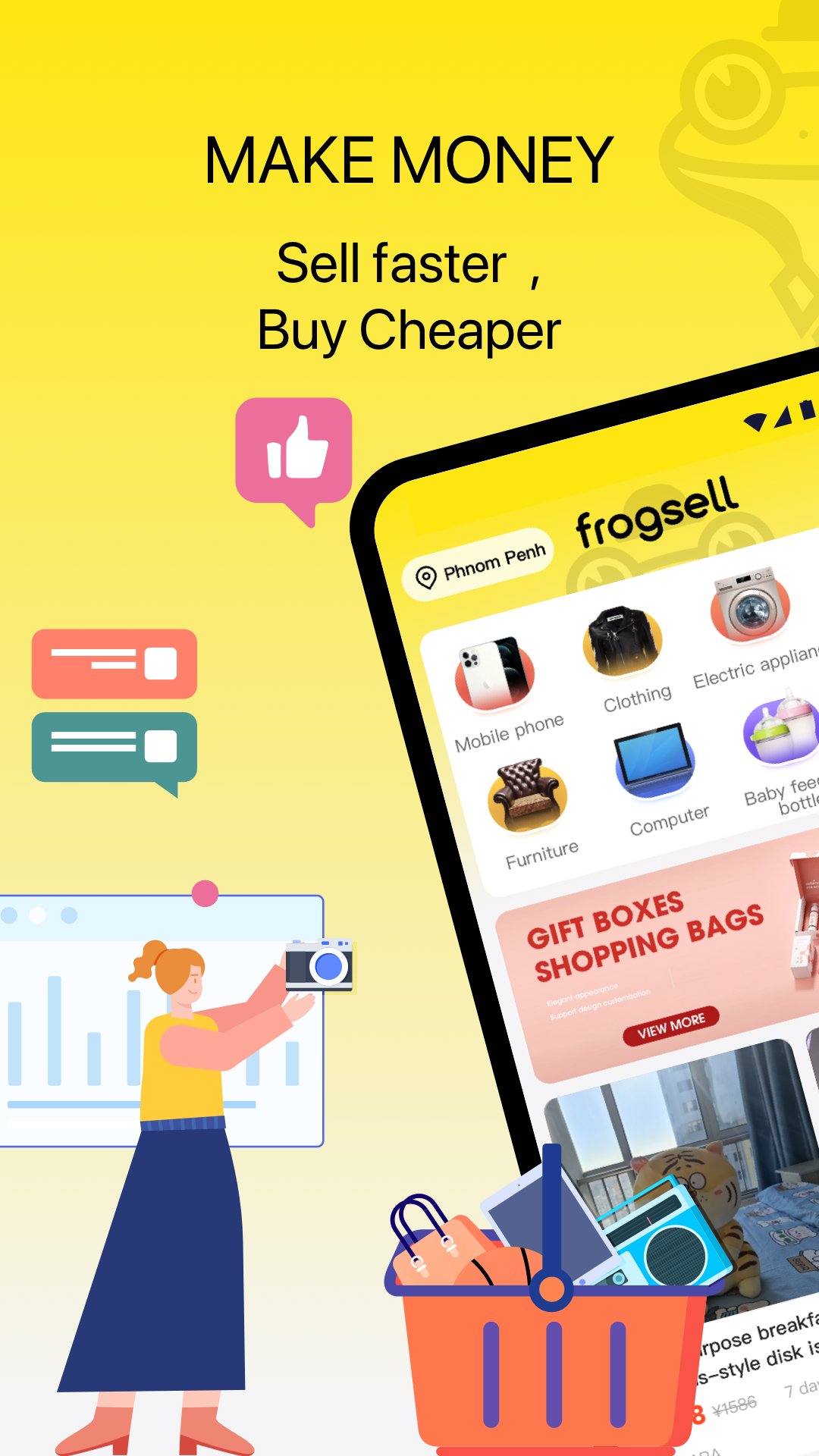 Frogsell: Buy & Sell App in KH APK for Android Download