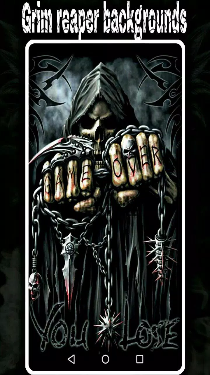 Grim Reaper Game Over Wallpaper