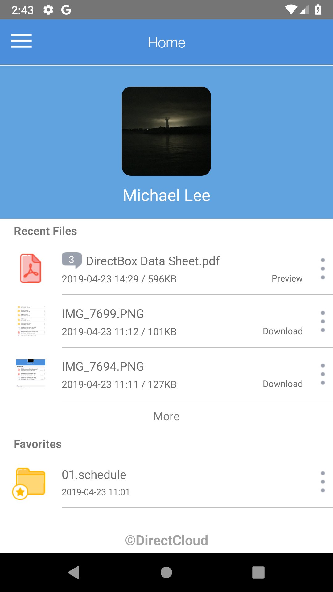 DirectCloud安卓版应用APK下载