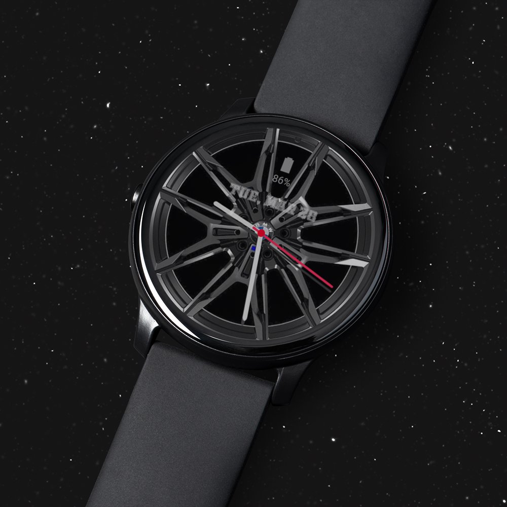 BMW Wheel Watch Face Latest Version for Android