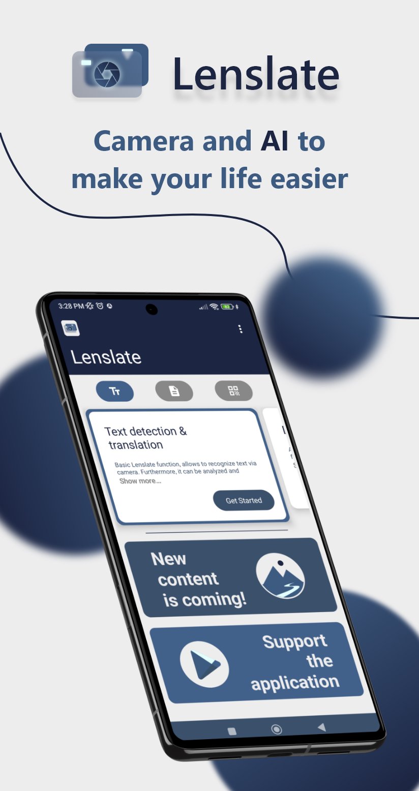 Lenslate: AI & camera tools APK for Android Download