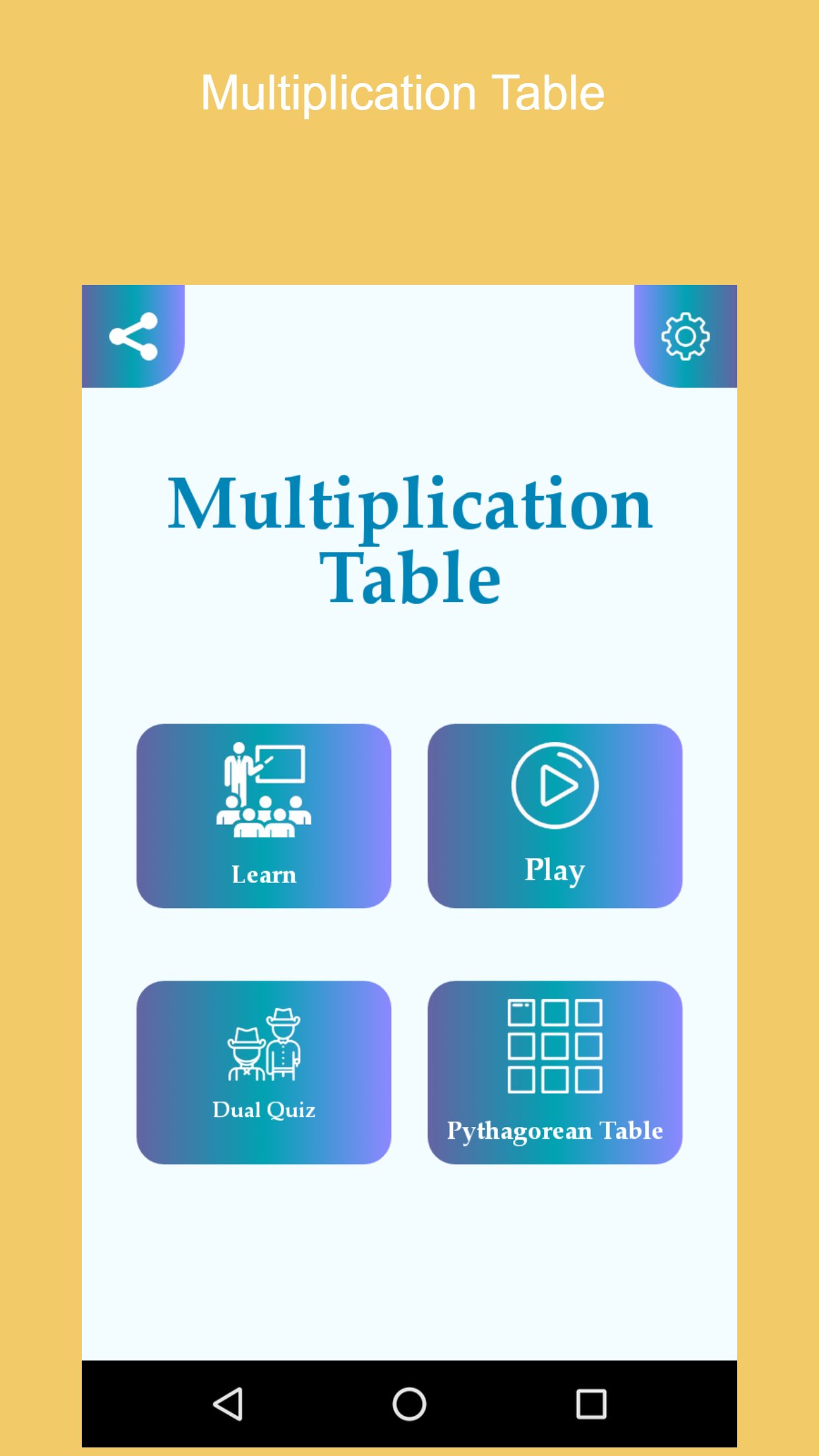 Math's Fun - Multiplication Table, Math Quiz APK for Android Download