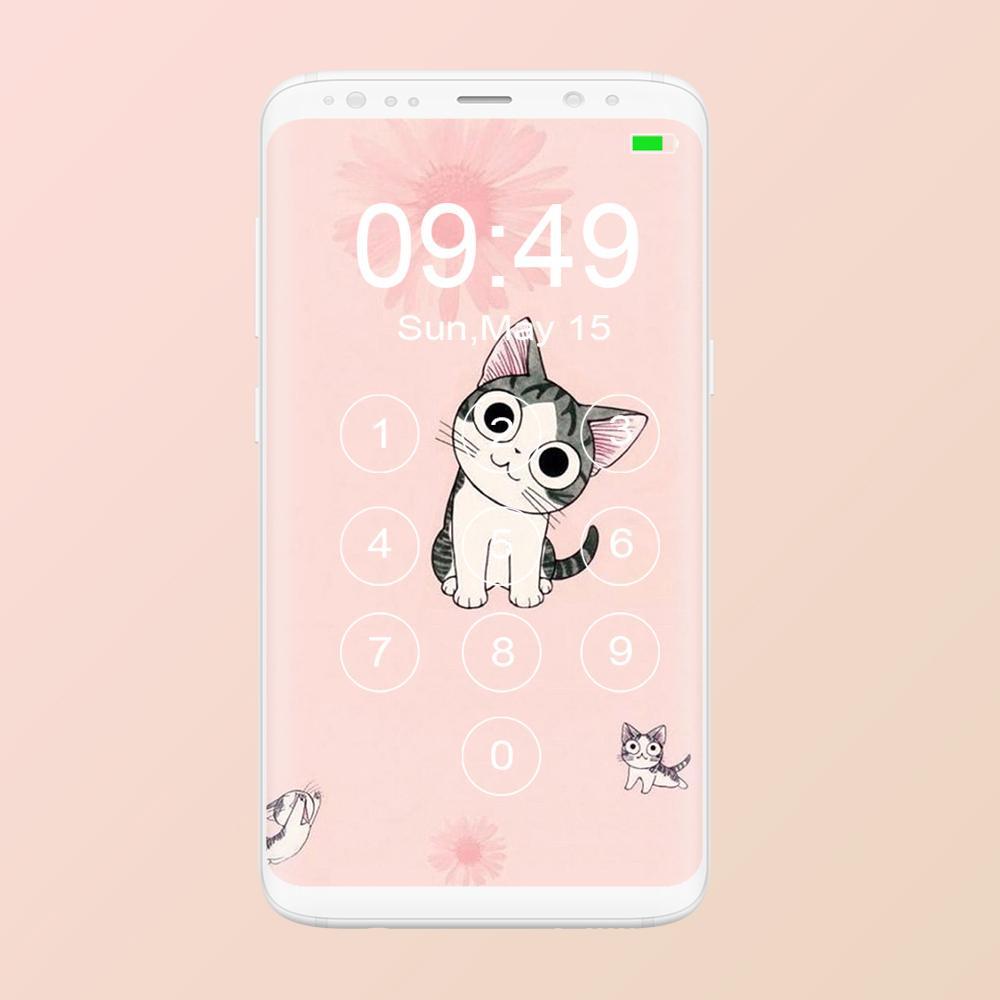 Apk Kawaii Lock Screen Cute Wallpapers Untuk Muat Turun Android