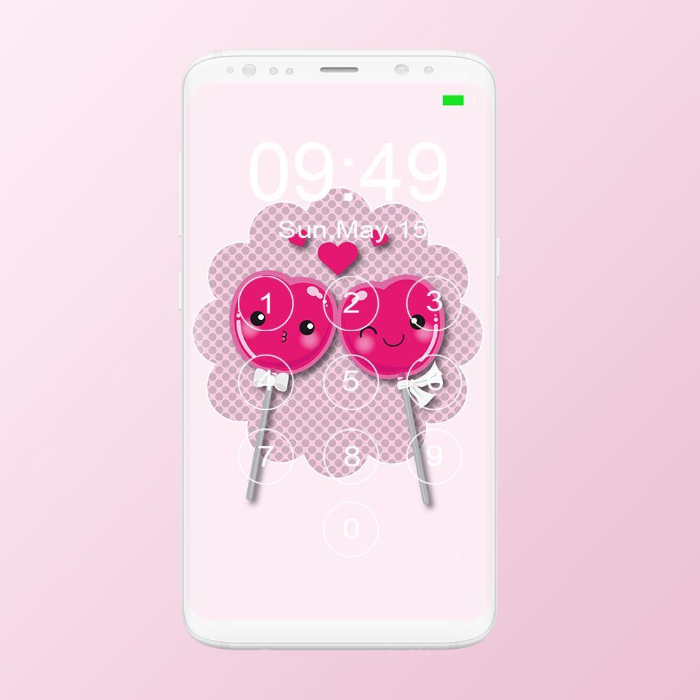 Apk Kawaii Lock Screen Cute Wallpapers Untuk Muat Turun Android
