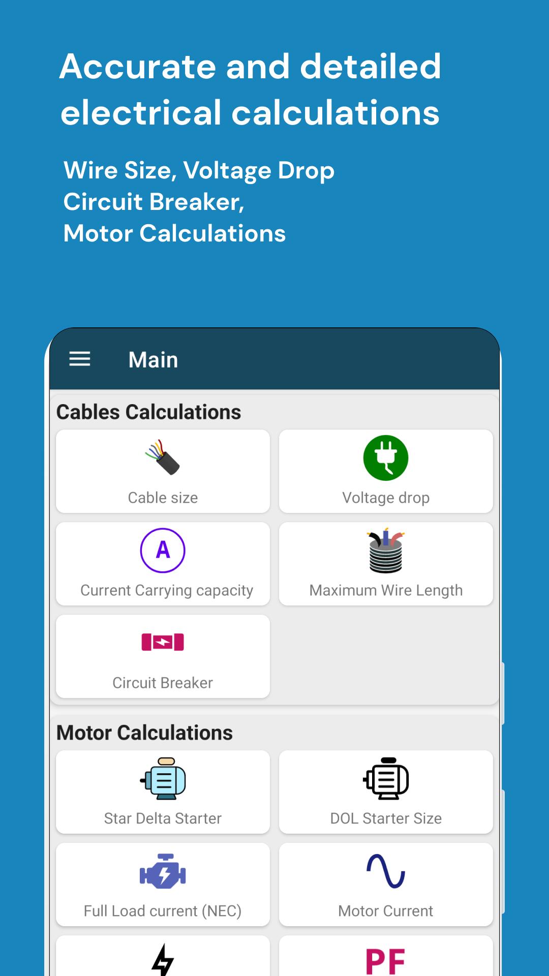 Download Powercalc Electric Calculator Latest 2 6 3 Android Apk