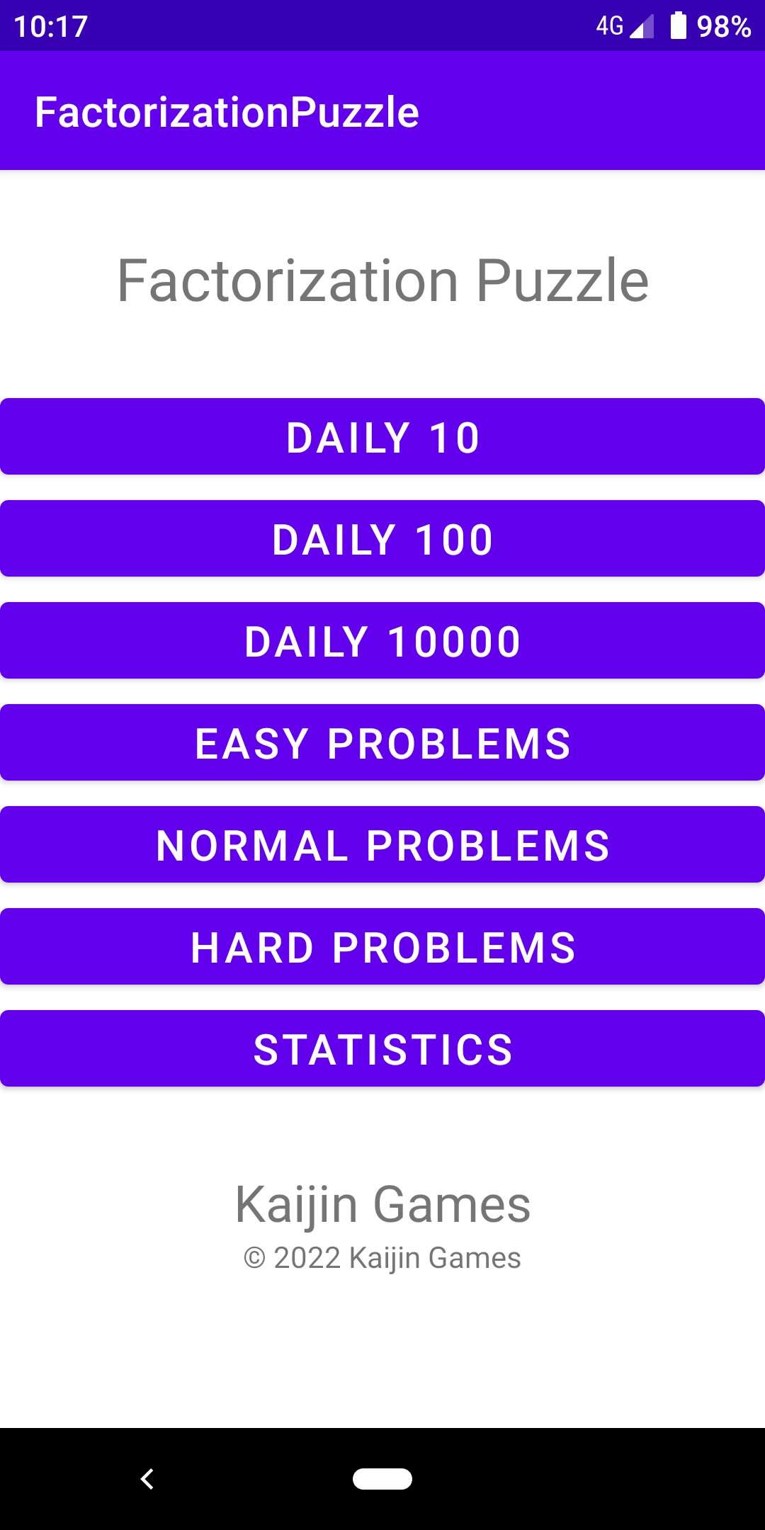 Factorization Puzzle APK for Android Download