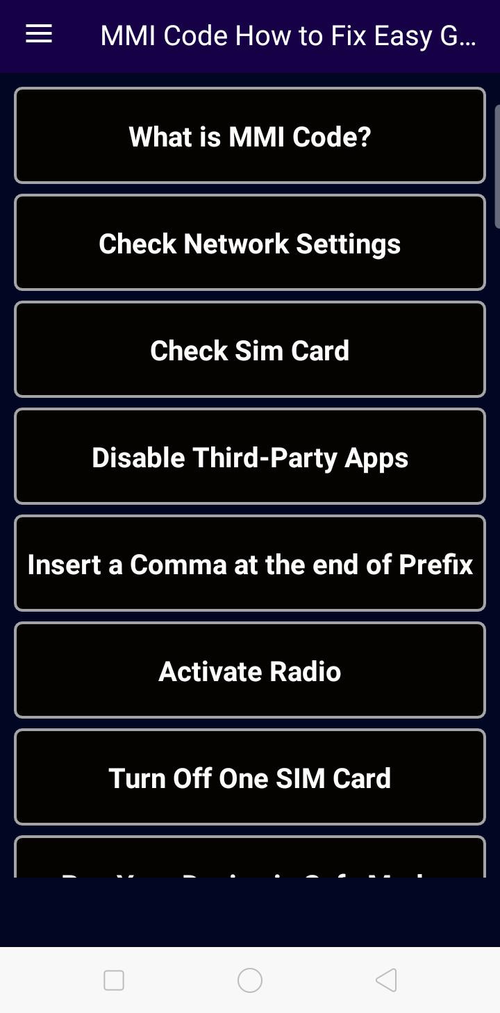 MMI Code How to Fix Easy Guide APK for Android Download MMI Code How to Fix Easy Guide APK for Android Download