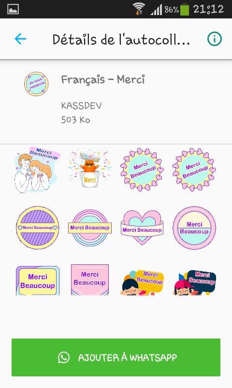 Thank you stickers for Whatsapp - WAStickerApps APK for Android Download