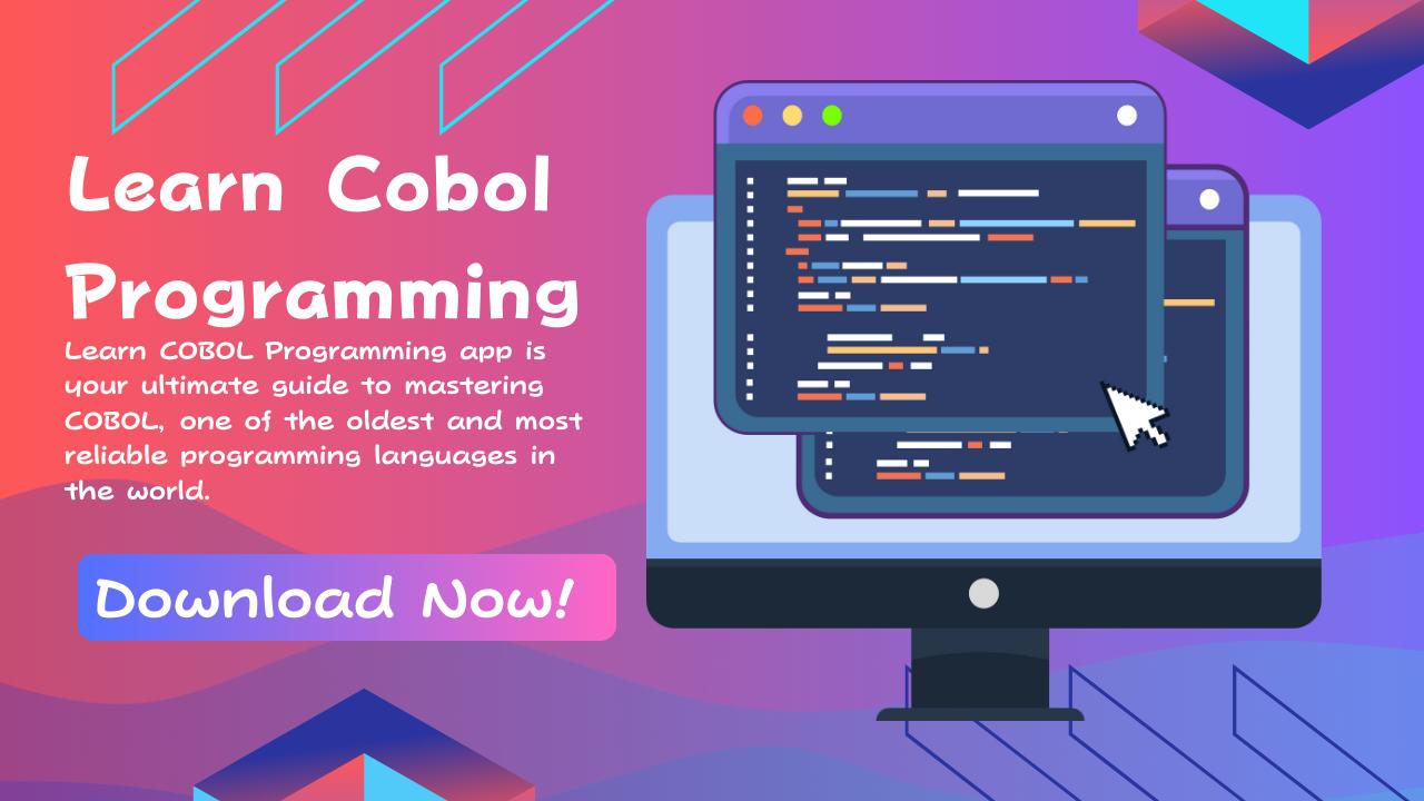 Cobol Programming Learning APK for Android Download Cobol Programming Learning APK for Android Download