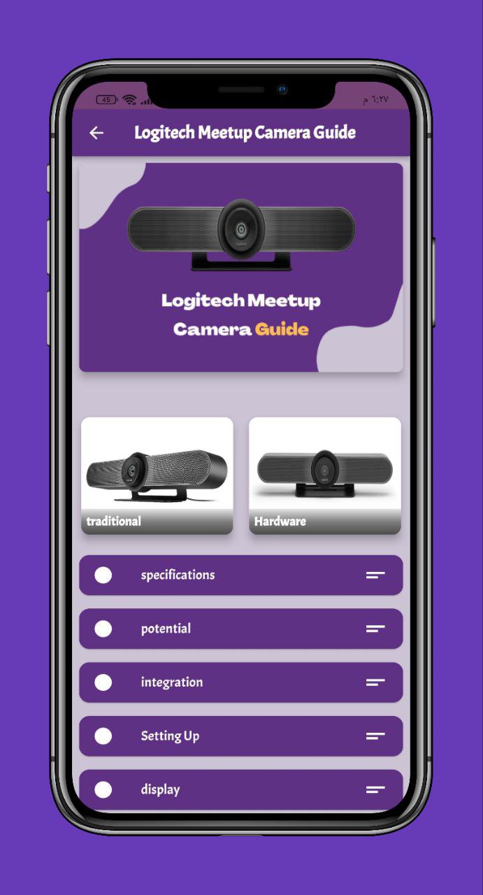 Logitech Meetup Camera Guide APK for Android Download