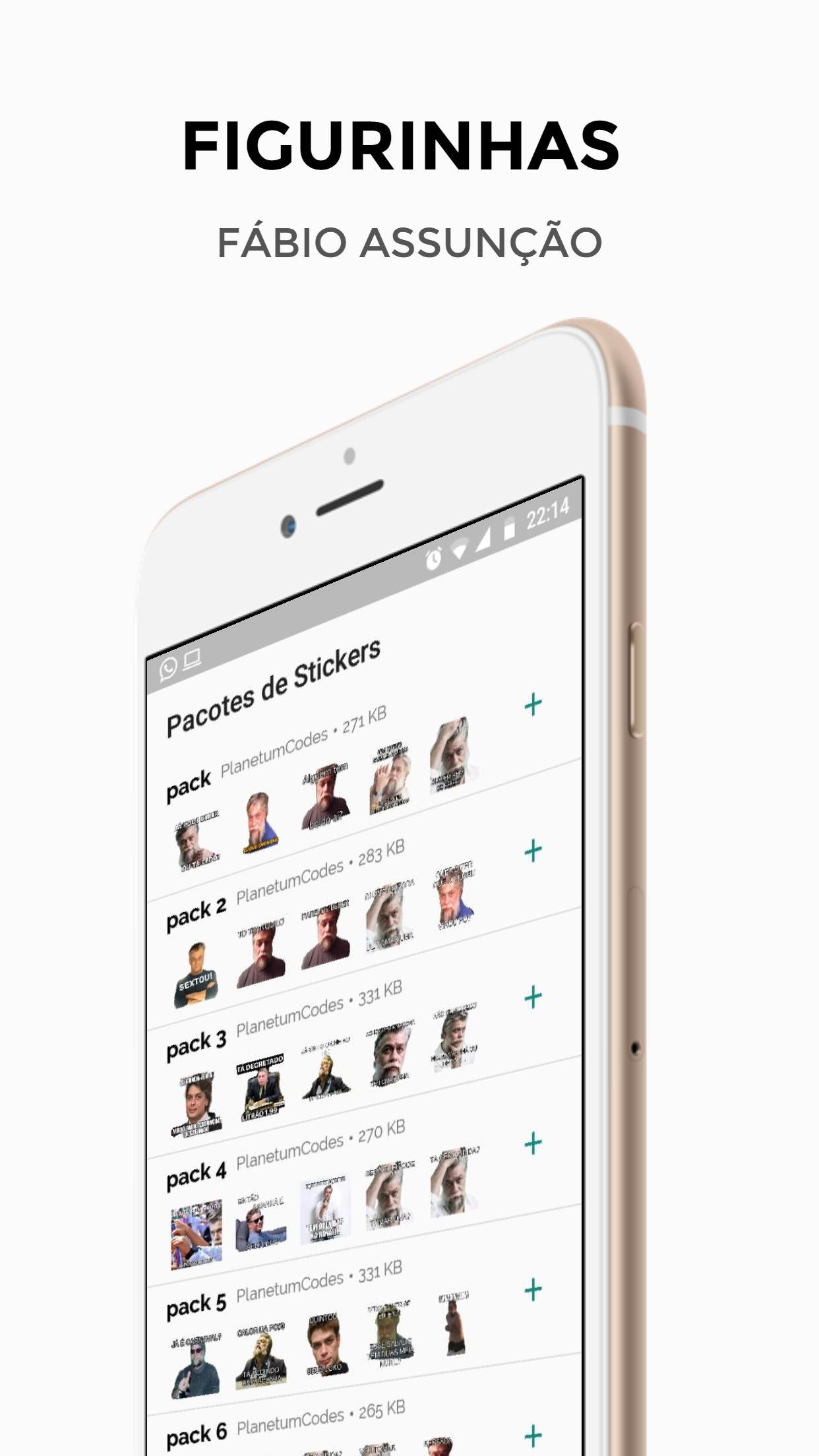 Stickers 2020 Fábio Assunção WAStikers BR APK for Android Download