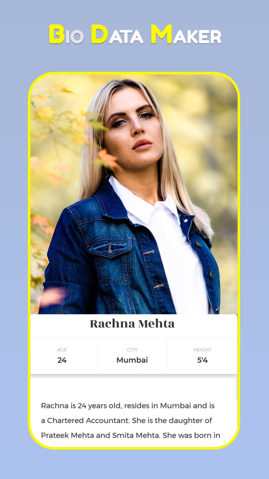 Perfect Marriage Biodata Maker APK Download for Android - Latest Version